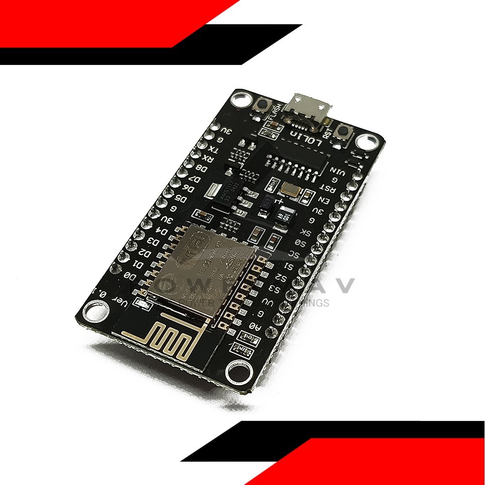 Nodemcu V3 Esp8266 12e Module prototyping developing Internet of Things IoT projects built-in ...