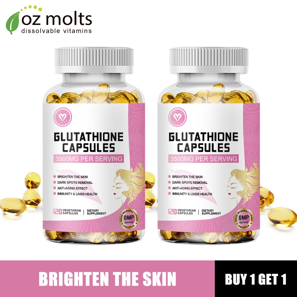 Ozmolts Glutathione Capsule Brightening Skin Whitening Glutathione ...