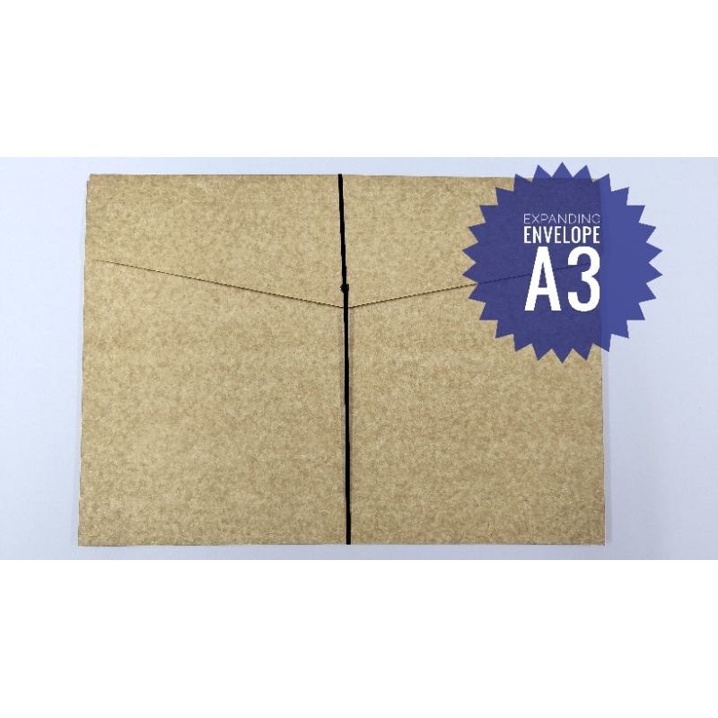 Tomodachi Kraft Expanding Envelope Garter A3 A4 Long | Shopee Philippines