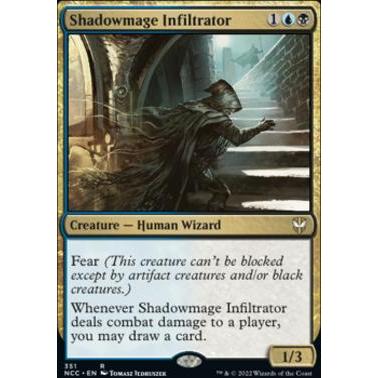 MTG - Shadowmage Infiltrator (NCC) | Shopee Philippines