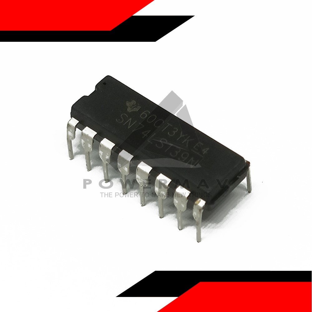 74ls139 dip ic 74139 dual 2-to-4 line decoder demultiplexer IC 74LS Low ...