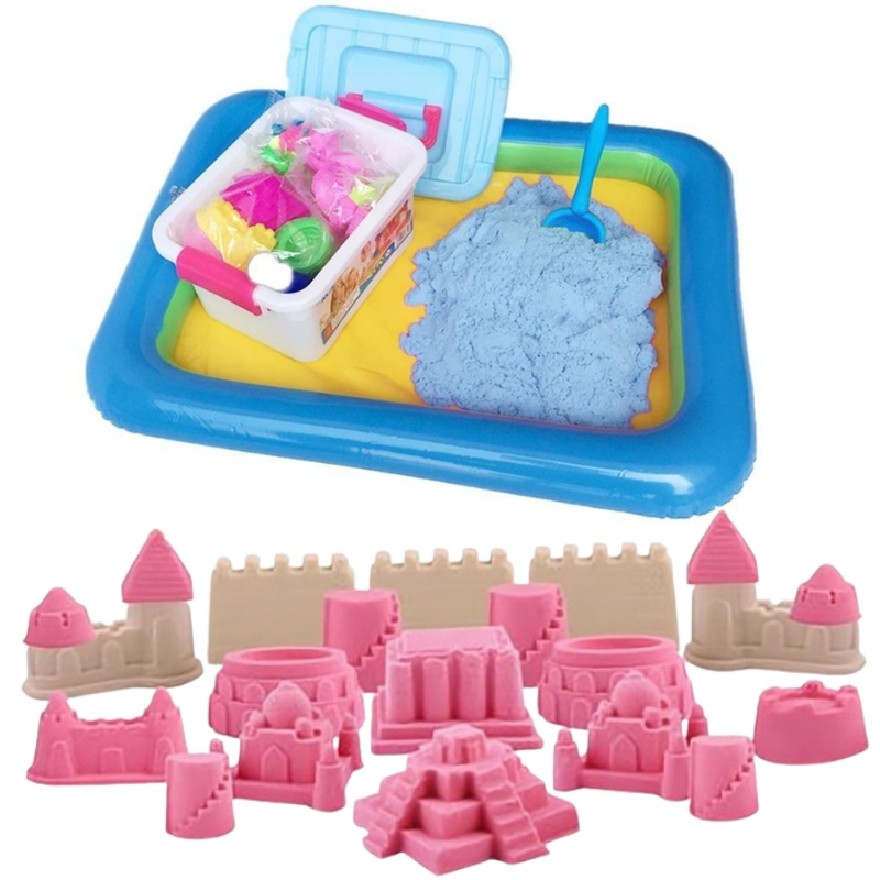 ACE Motion Sand Playset With Molds Inflatable 39with Model Safe Non ...