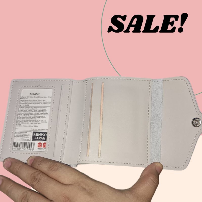 Miniso Wallet Made in Japan | Shopee Philippines
