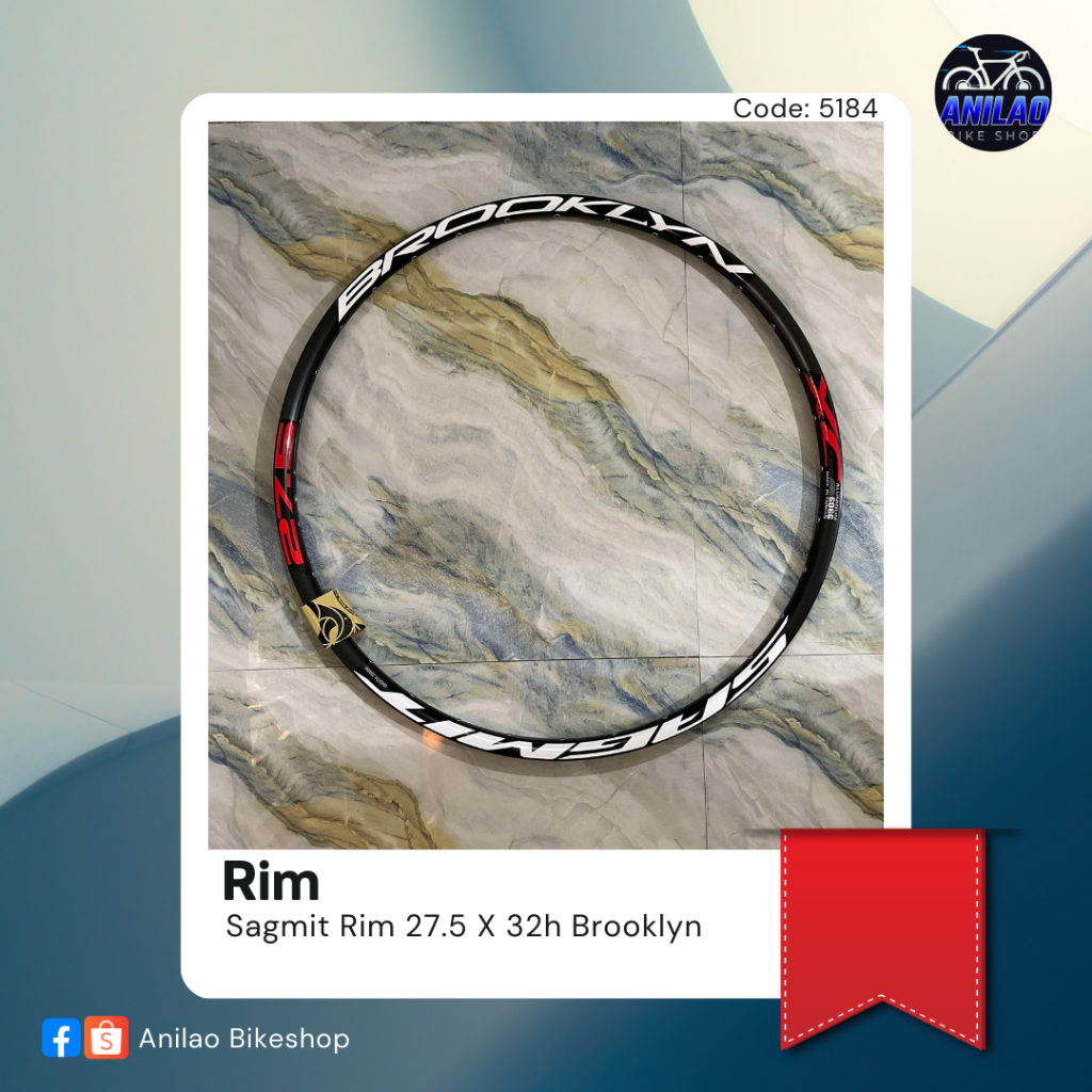 Sagmit Rim 27.5 X 32h Blk Alloy (Brooklyn) | Shopee Philippines