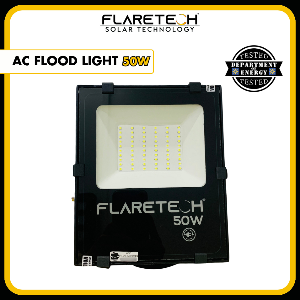 Flaretech AC Flood light 50W | Shopee Philippines