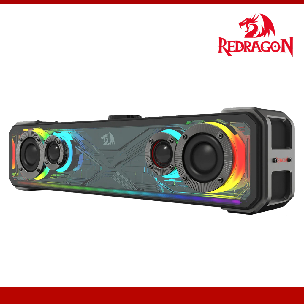 REDRAGON SURGE FROSTBITE SOUND BAR (GS817) | Shopee Philippines