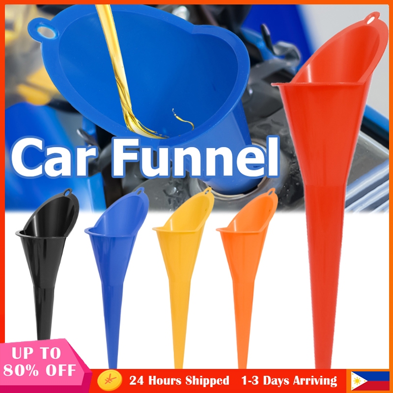 Car Long Stem Slanting Mouth Anti-splash Refueling Funnel - Durable ...