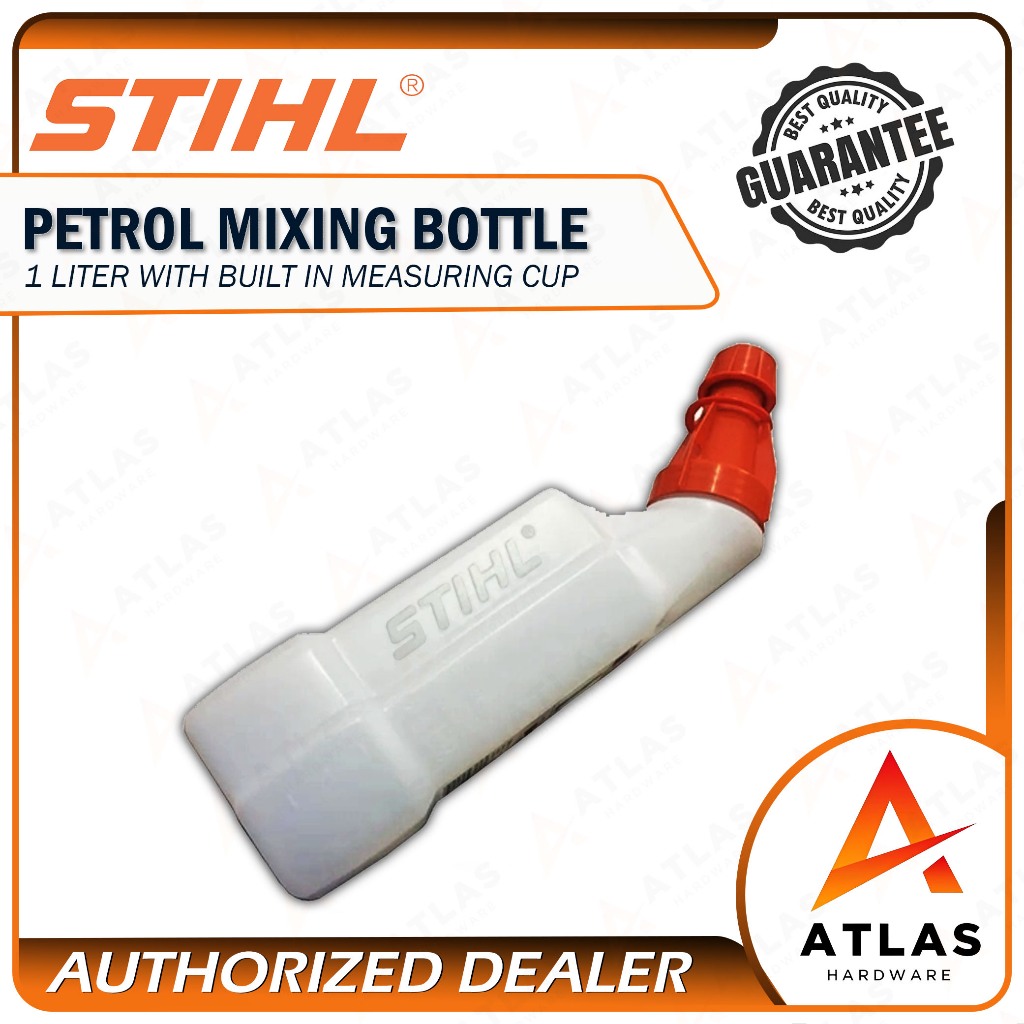 STIHL Petrol Mixing Bottle 1L w/ Built-in Measuring Cup | Shopee ...