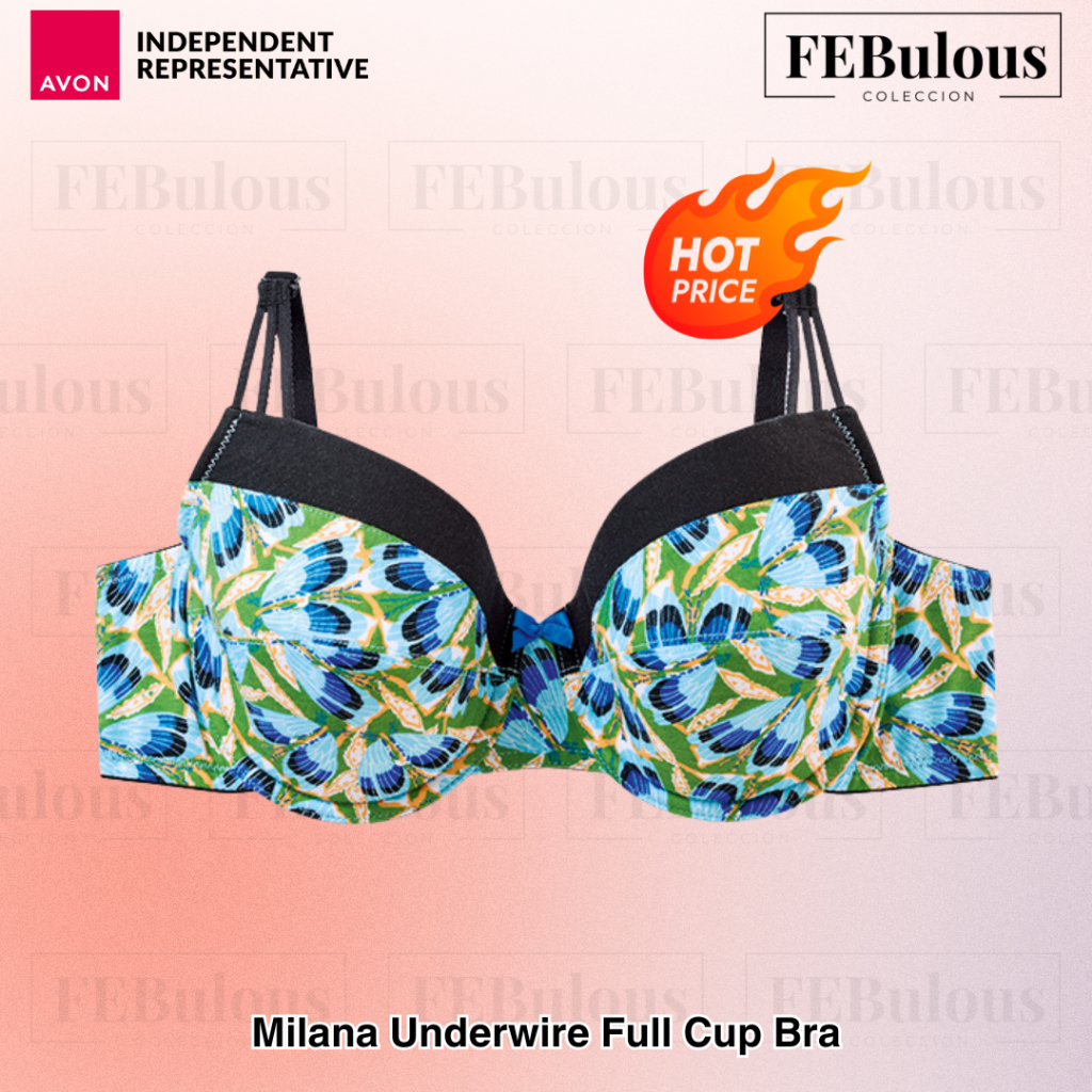 AVON Milana Underwire Full Cup Bra | 34A - 38B | FEBULOUS-COLECCION ...