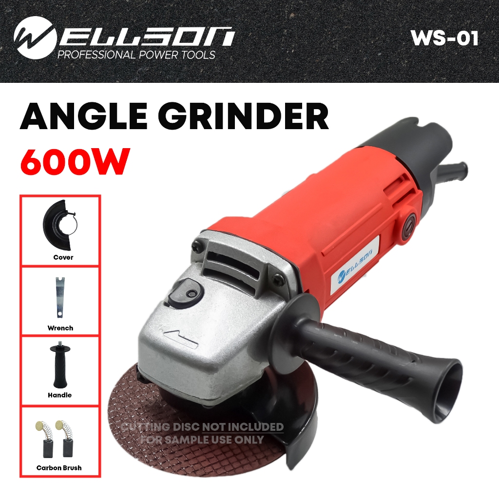 600W Powerful Angle Grinder For Cutting/Polishing/Grinding/Grooving ...