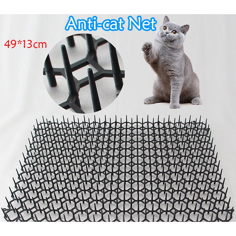 【COD】34*42CM Anti-Cat Mat with Spikes Cat Repellent Mats Indoor Outdoor ...