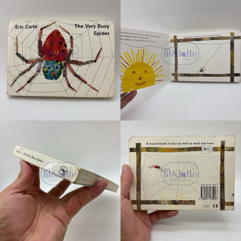 Preloved - Eric Carle board books | Busy Spider | Does a Kangaroo | 123 ...