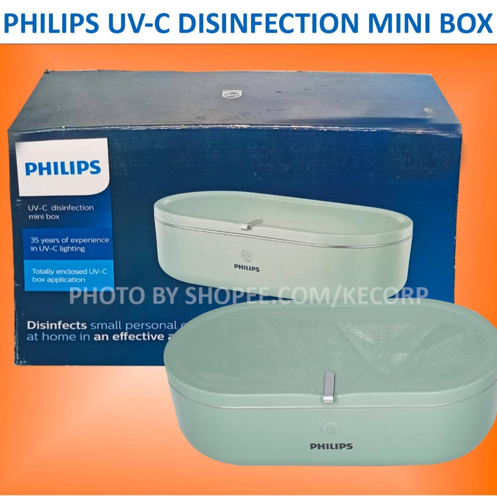 Philips Mini Disinfection UVC Box Green KECORP_S1 | Shopee Philippines