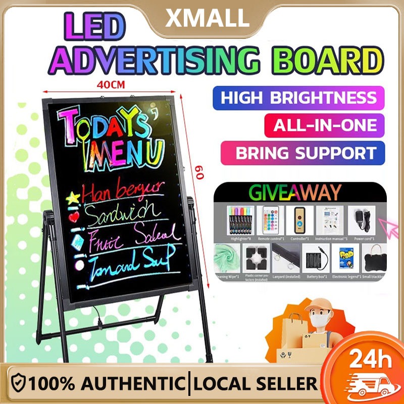 Fluorescent Board LED Electronic Light Advertising Display Board Neon ...