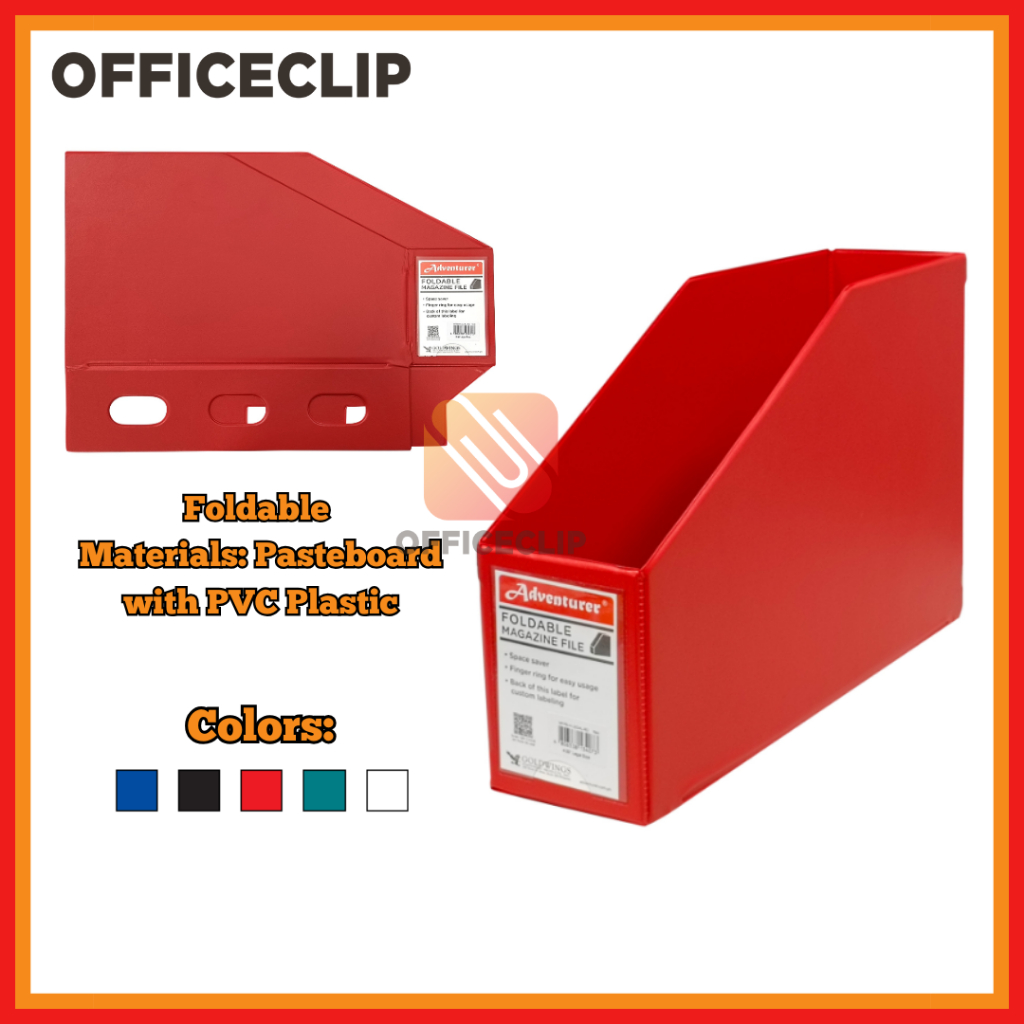 Adventurer Foldable Magazine File Horizontal Legal Size | Shopee ...