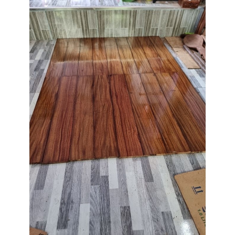 magkono wood parquet Size: 1/2 × 4 × 24 inches | Shopee Philippines