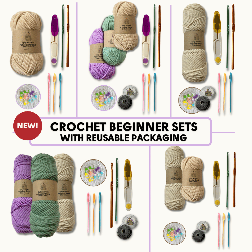 Crochet Beginner Set Kit | Strings by Reena | Crochet Knitting | Shopee ...