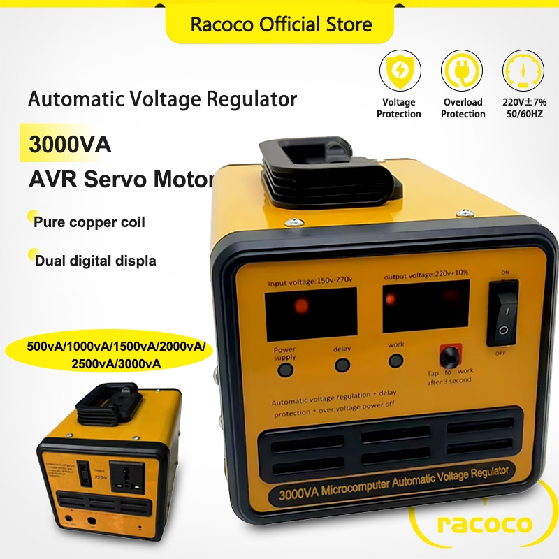 AVR Automatic Voltage Regulator 3000W/220V SVR-3000VA/2500VA/2000VA ...