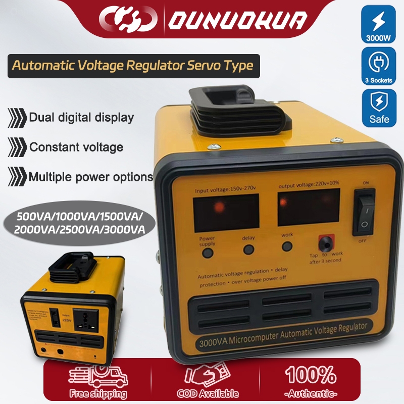 AVR 3000 Watts Automatic Voltage Regulator SVR-3000VA/2500VA/2000VA ...
