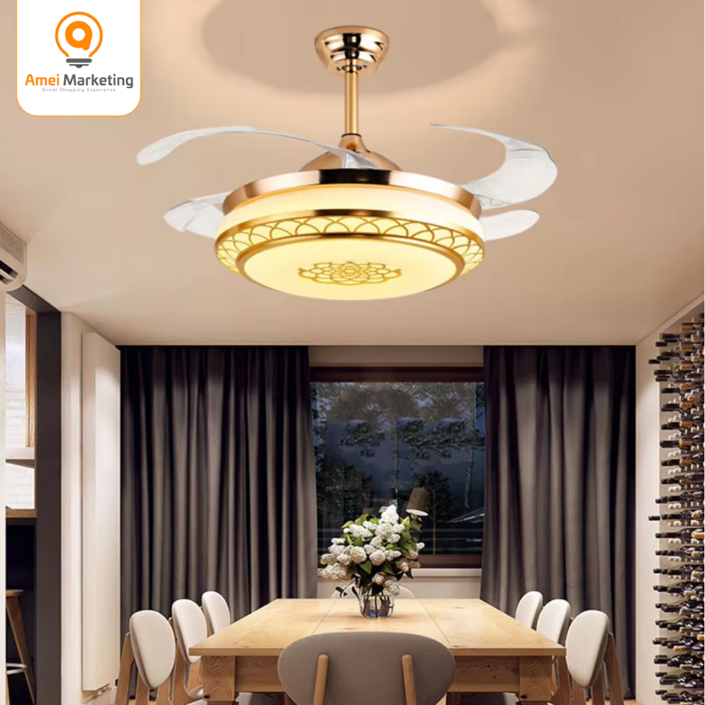 AMEI Sofi LED & Bluetooth Speaker 42 Inch Ceiling fan | Ceiling Fan ...
