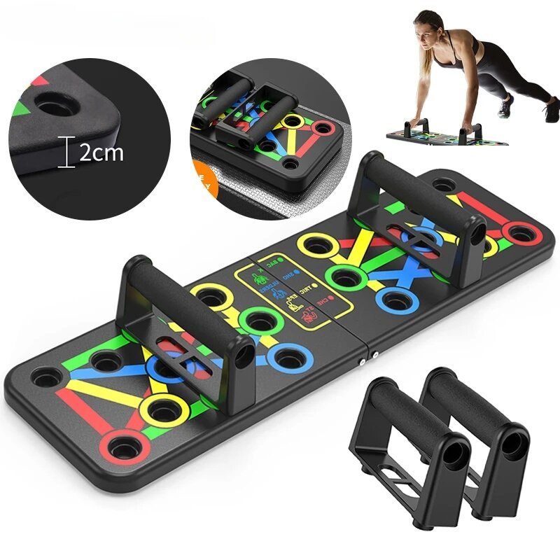 ITL Push Up Stand ABS Abdominal Board PushUp Board Rack Training Sport ...