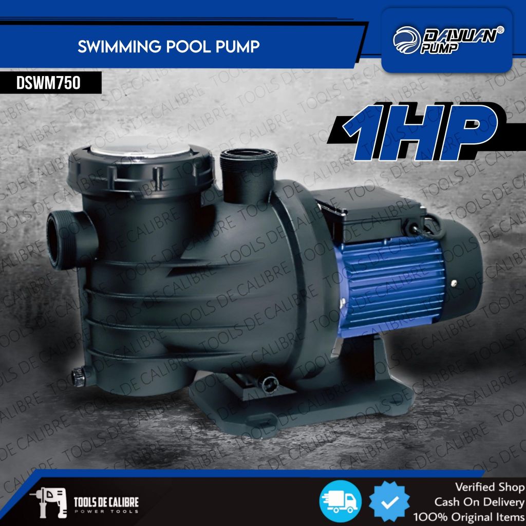 DAYUAN Swimming Pool Water Pump 1HP DSWM750 / 1.5HP DSWM1100 [VARIATION ...