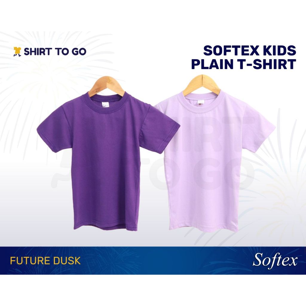 SOFTEX KIDS PLAIN SHIRTS | FUTURE DUSK (COLOR OF THE YEAR - 2025 ...
