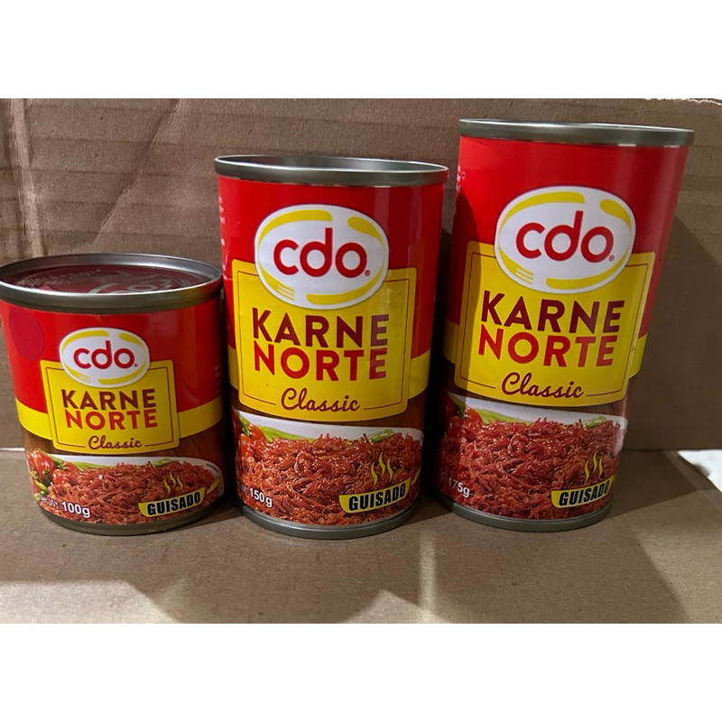Cdo Karne Norte Corn beef 100g/150g/175g | Shopee Philippines