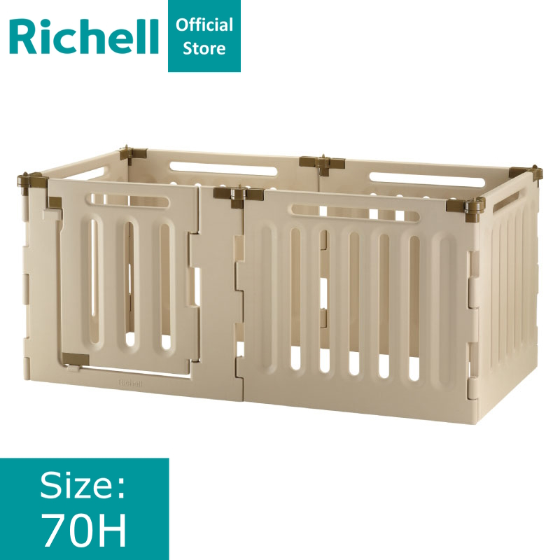 Richell Official - Plastic 3-Way Playpen 6 Panel 70H | Shopee Philippines