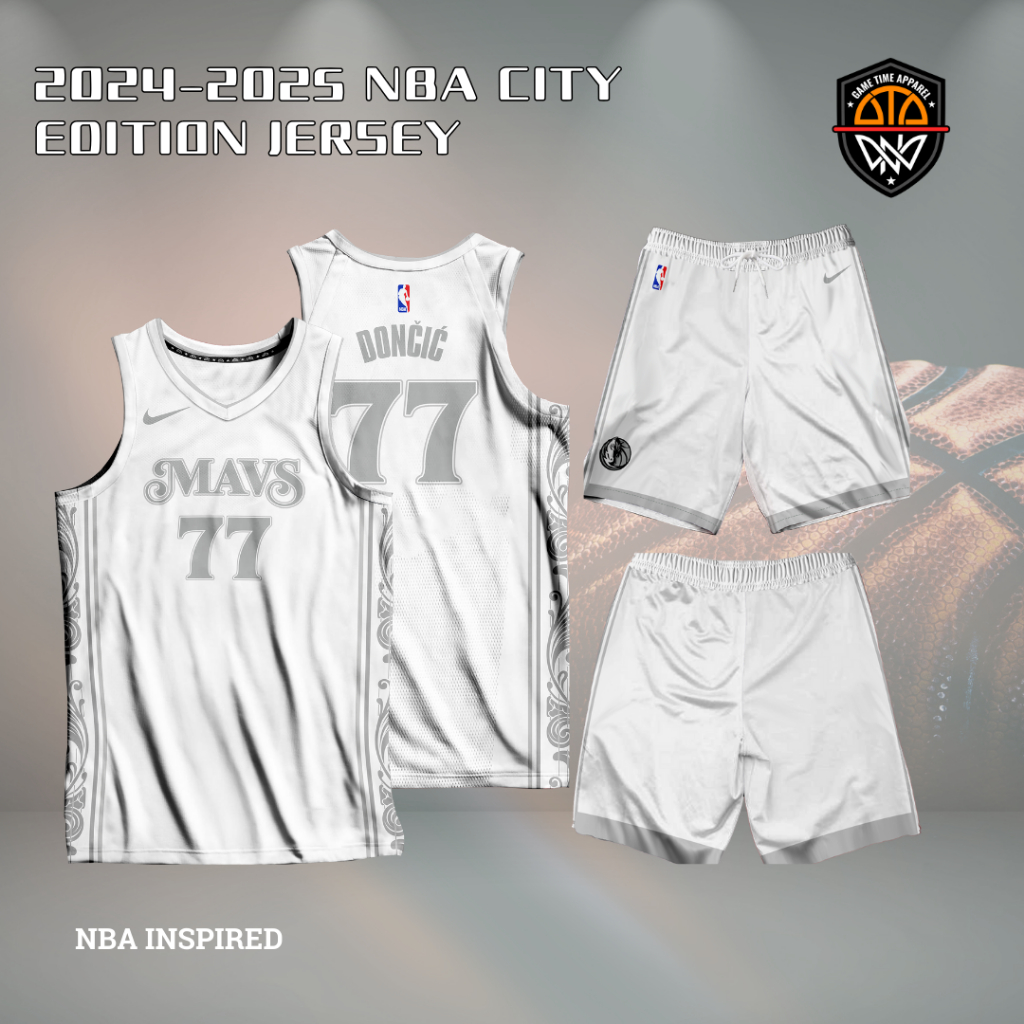 GTA 2024-2025 DALLAS MAVERICKS CITY EDITION FULL SUBLIMATION HIGH ...