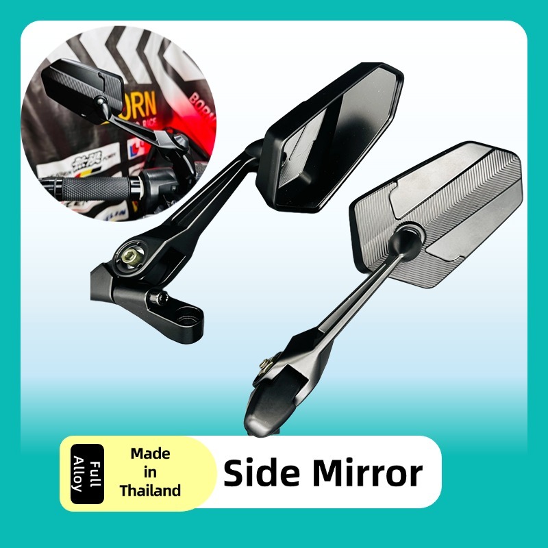 Racing Sport Side Mirror Full CNC 41 EVO | Shopee Philippines