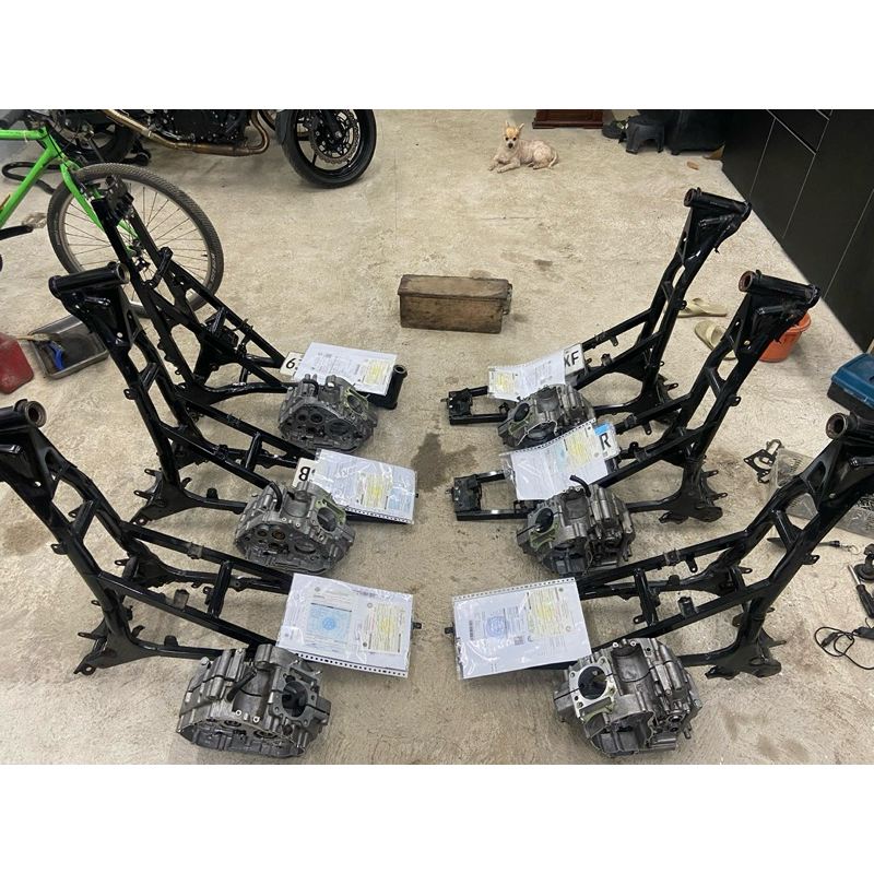 Raider R150 Chassis Crankshell Complete Papers and LTO Plate | Shopee ...