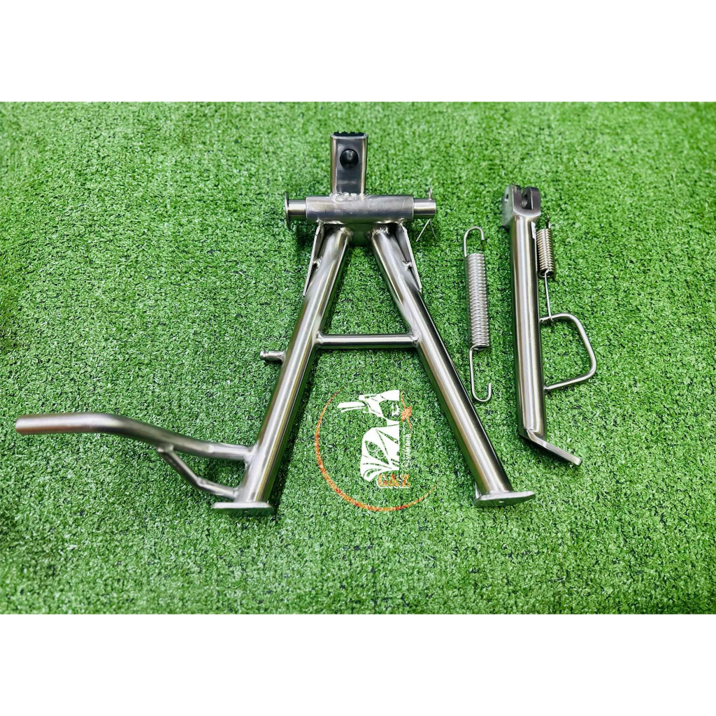 Center stand stainless 304 Sniper 150/155 Classic,Mx (Center stand+axle ...