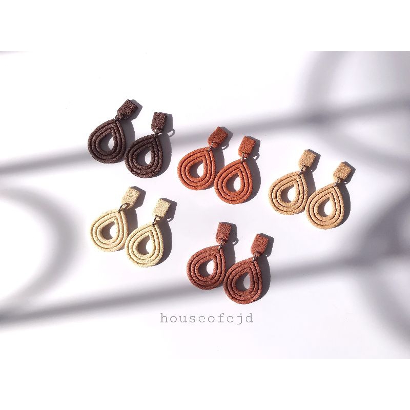 Bulawan earrings handmade polymer clay | Shopee Philippines