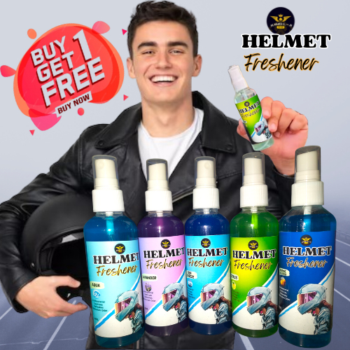 Motorcycle Helmet Freshener Deodorizer Disinfectant 100ml | Shopee ...