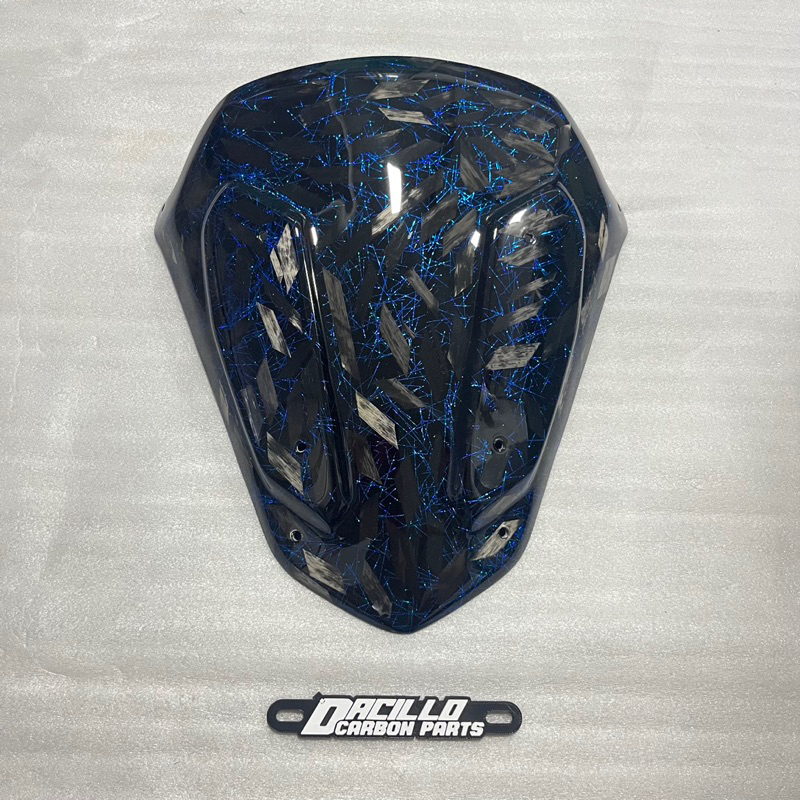 NMAX V2/V2.1 FORGE DIAMOND GALAXY BLUE LINE ORIGINAL CARBON | Shopee ...