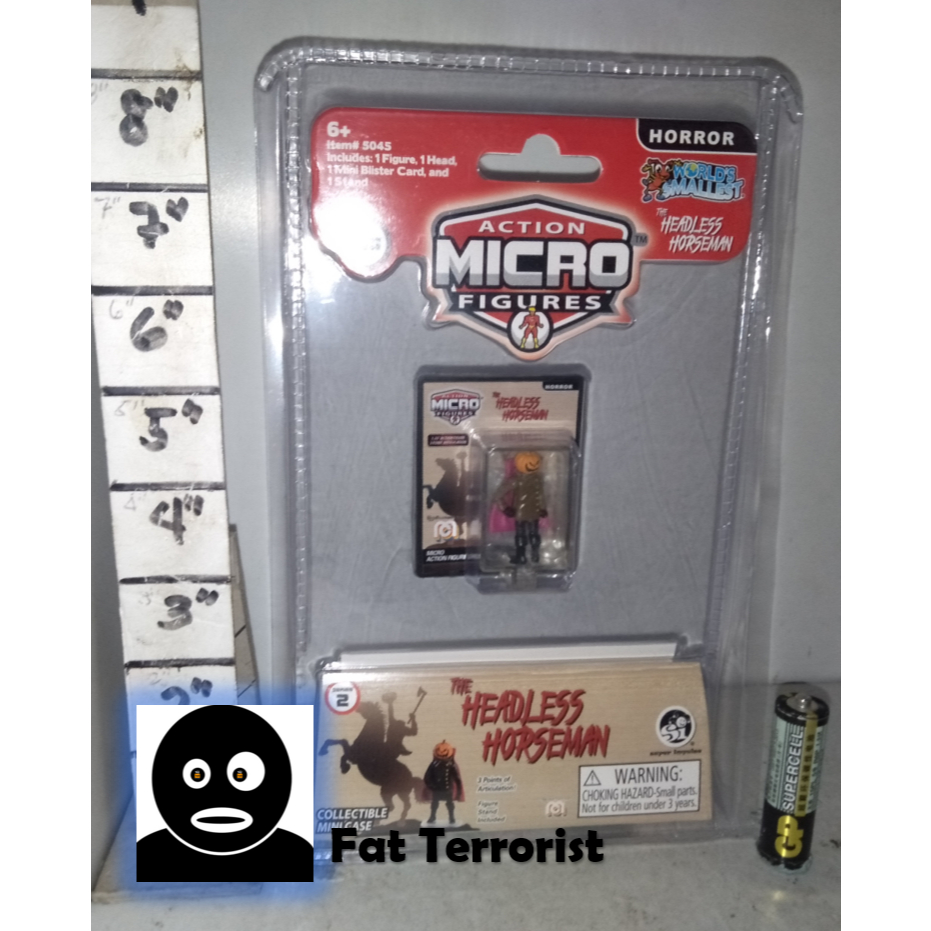 FT WSAF World Smallest Action Micro Figure Mego Horror Headless ...