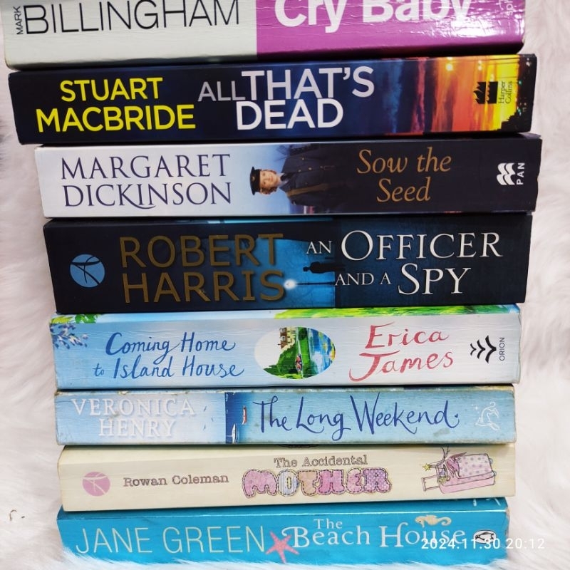 Bargain Books / Assorted Fiction or Novels / Batch 6 | Shopee Philippines