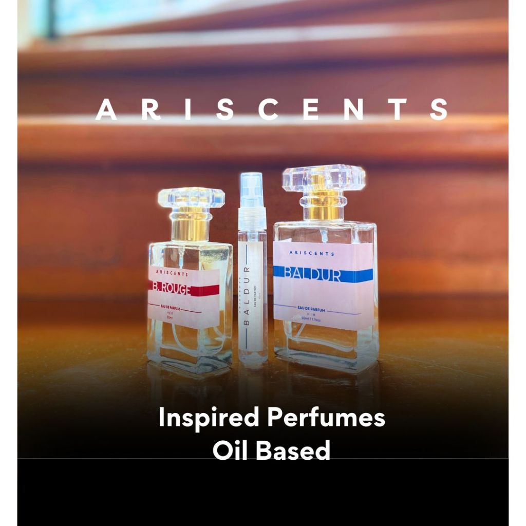Eau De Parfum Oil Based Perfume Fragrance 50ml Ariscents | Shopee ...