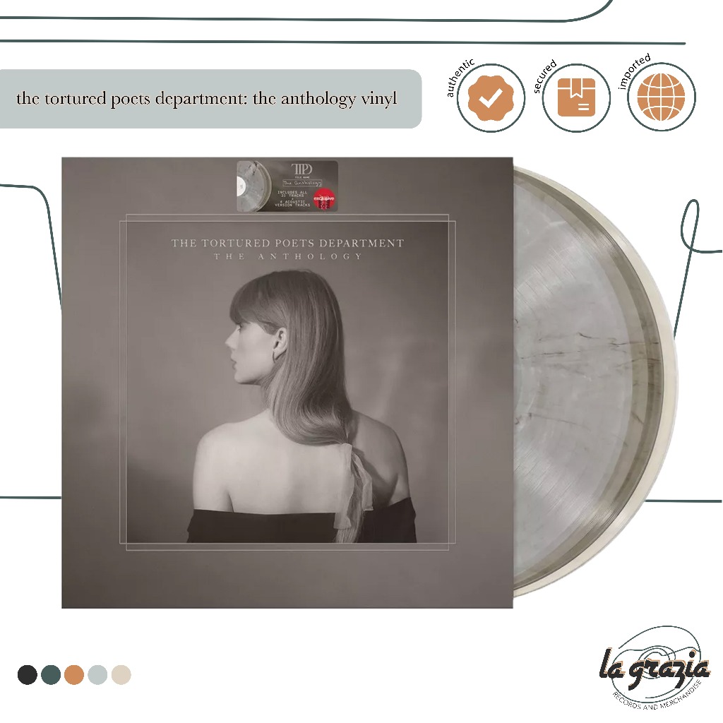 TTPD: The Anthology Vinyl [ON HAND] TAYLOR SWIFT | Shopee Philippines