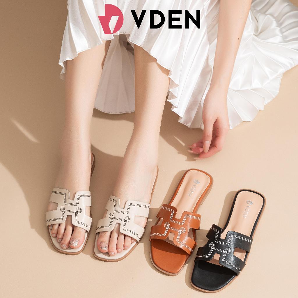VDEN Fashion Spring and Summer Women Slippers Flat Sandals 0.5INCH/1 ...