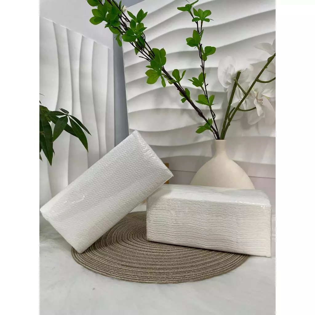 WHITE INTERFOLDED 1 Pack order Tissue Facial Tissue Car Tissue | Shopee ...