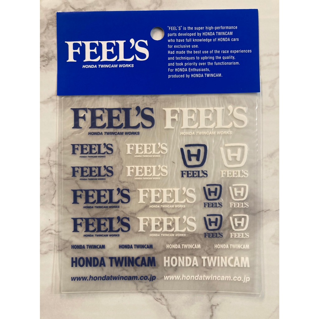 FEEL'S logo sticker set [Direct from Japan] | Shopee Philippines