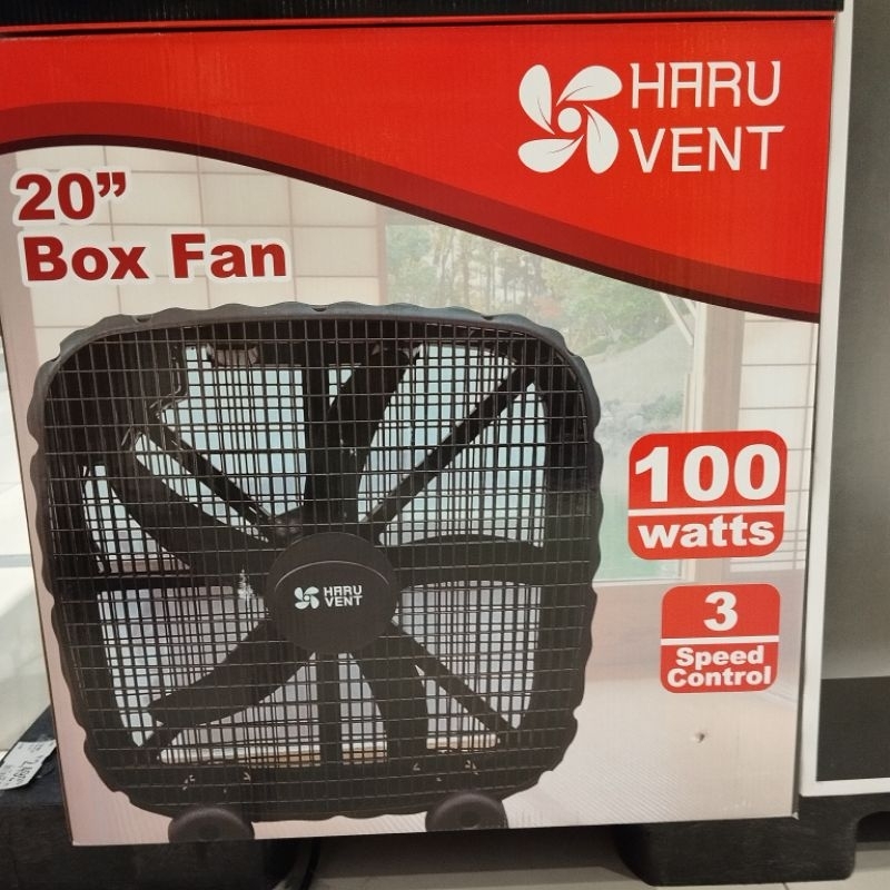 HARU VENT BOX FAN 20" Hanabishi 20" Floor Fan | Shopee Philippines