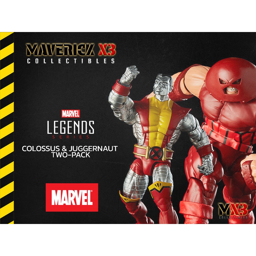 Marvel Legends - Marvel Comics 80th Anniversary Colossus & Juggernaut ...