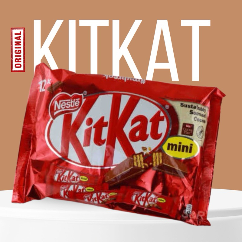 Kitkat mini - 200 g - 12pcs/Pack | Shopee Philippines