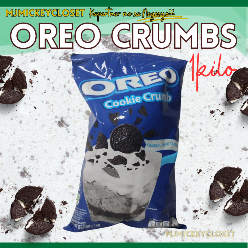 Oreo Biscuit Crumbs Oreo Crunch 1kg | Shopee Philippines