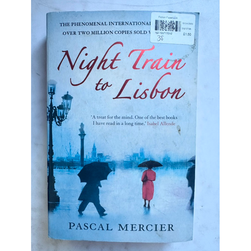 Night Train to Lisbon by Pascal Mercier | Shopee Philippines