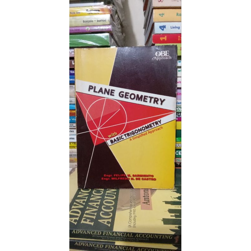 PLANE GEOMETRY WITH BASIC TRIGONOMETRY (USED) | Shopee Philippines