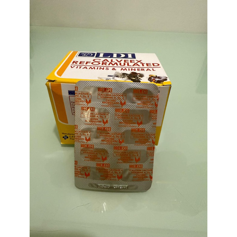 CALVEEX REFORMULAD 10Tabs (1Banig) | Shopee Philippines